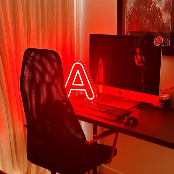 Neon Letter Light | Kids Room | Kids Neons - The Night Light Co